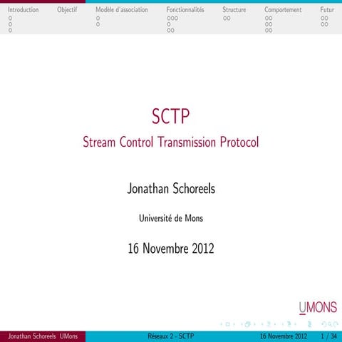 SCTP | PDF