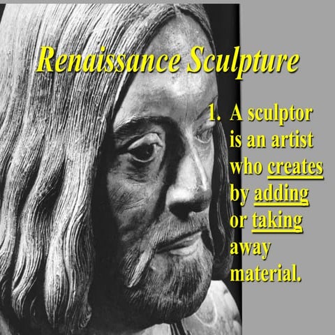 Renaissance Sculpture | PPTX