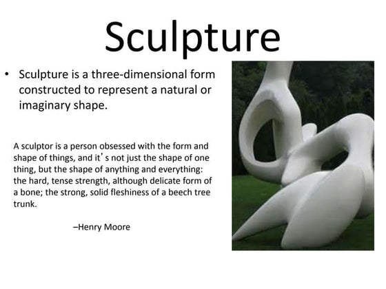 Types of Sculpture | PPTX