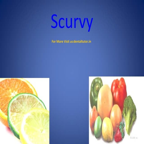 Scurvy | PPT