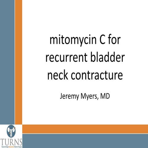 Trauma and urologic reconstruction network of surgeons - MMC and BNCX ...