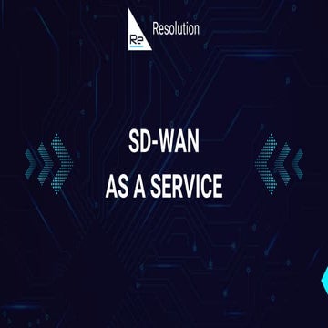 SD-WAN as a Service: Transform Your Network | PDF