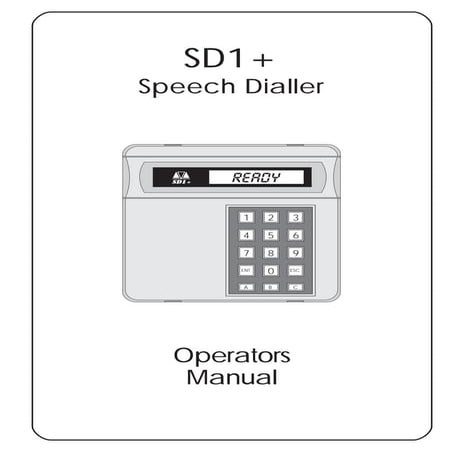 Sd1 Autodialler User Guide | PDF