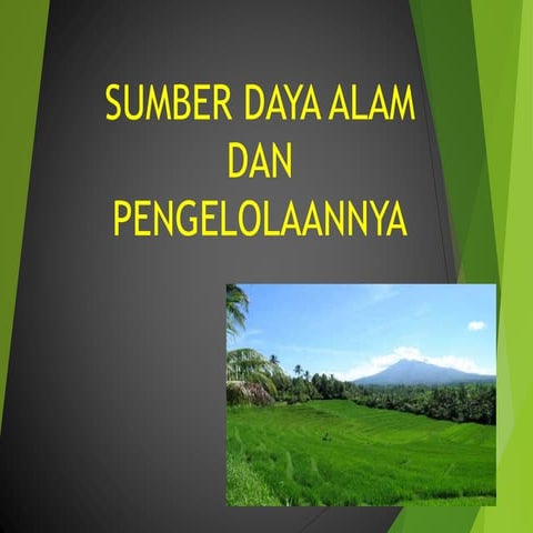 SDA dan pengelolaannya ILMU ALAMIAH DASAR.pptx