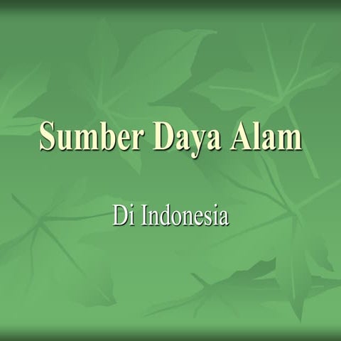 SDA Indonesia.ppt