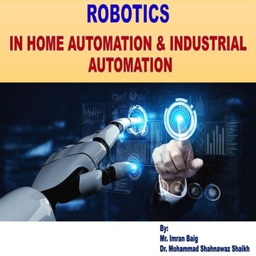 Robotics in Home Automation and Industrial Automation.pptx