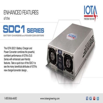 IOTA SDC1 Battery Charger & Power Converters | PPTX