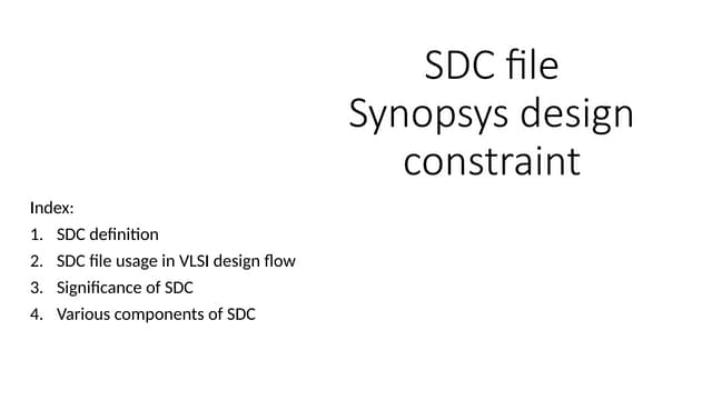 Input files for Physical Design -> Lef and tf file | PDF