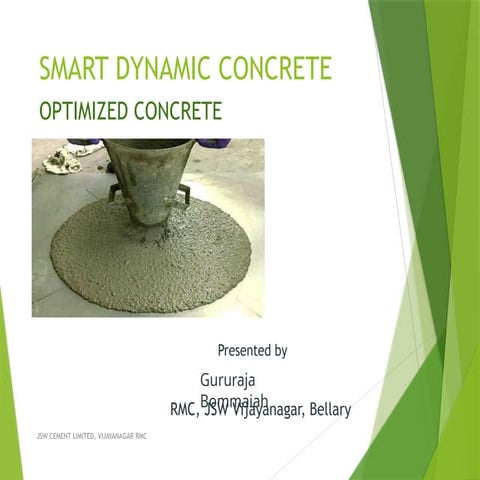 Self Dynamic Self Flowable Speacial concrete.pptx