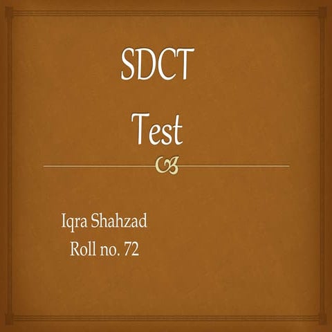 David battery of differential ability | PPT