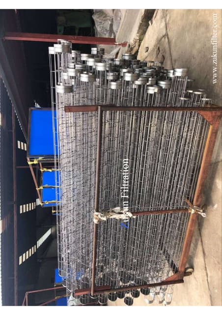 Split dust filter cages from Zukun Filtration | PDF