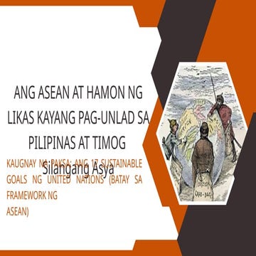 sppt for ap 8 about sdgs or sustainable development goals | PPTX