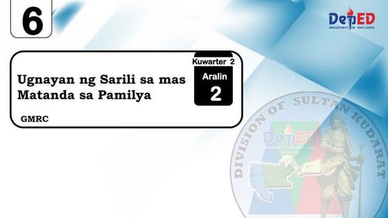 grade 6 filipino powerpoint presentation week 2 quarter 2 | PPTX