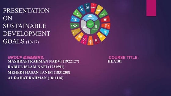 17 goals of SDG | PPT