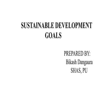 17 goals of SDG | PPT
