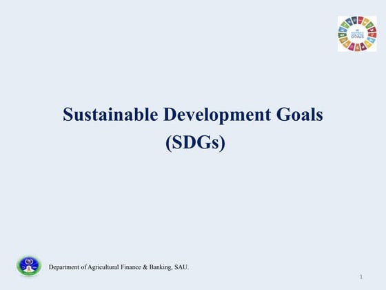 17 goals of SDG | PPT