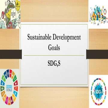 Standard developmental goals power point | PPTX