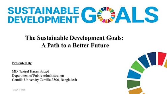 17 goals of SDG | PPT