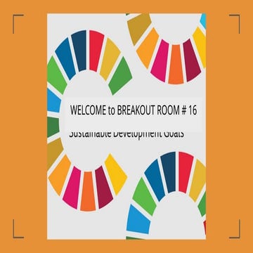 SDG Summit Group 16 information and template | PPTX