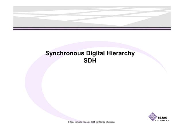SDH Frame Structure | PPTX