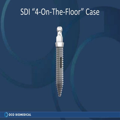 OCO Biomedical SDI Case | PPTX