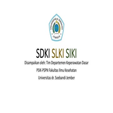 Diagnosa keperawatan (sdki ppni) | PDF