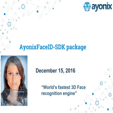 Ayonix FACEID-SDK | PDF