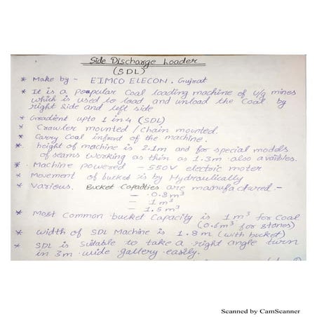 Side Discharge Loader (SDL) / Layout of SDL | PDF