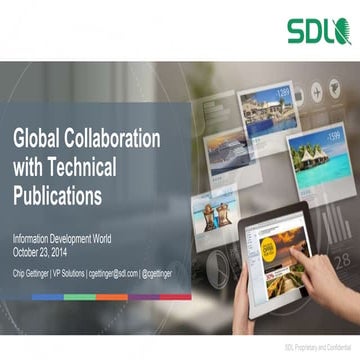SDL Global Collaboration with Technical Publications | PPTX