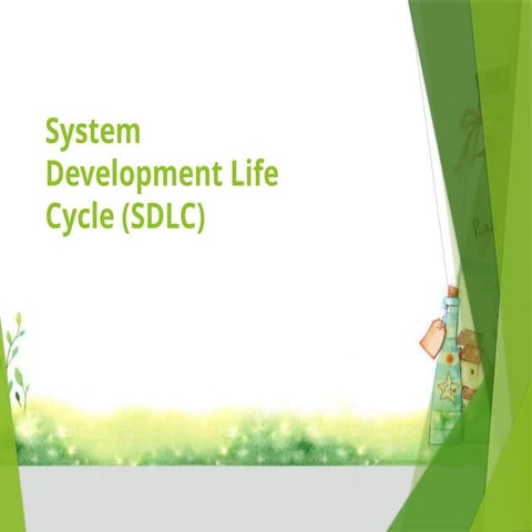 Materi system Development life Cycle (SDLC) | PPTX