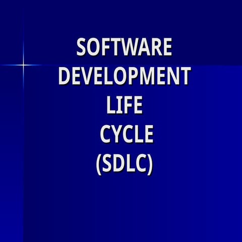 Software development and life cycle.ppt