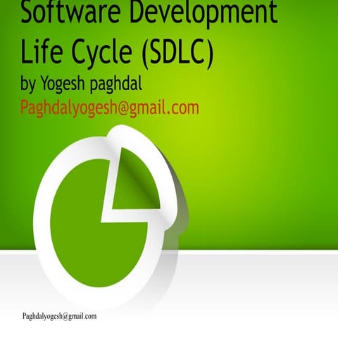 sdlc life cycle | PPT | Technology & Computing