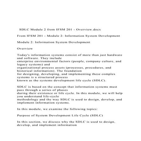 System Development Life Cycle (SDLC) | PPTX