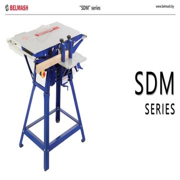 SDM Belmash multifunctional household woodworking machine | PDF