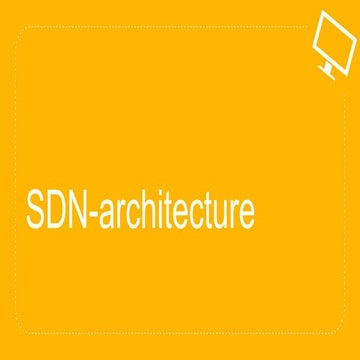 SDN-architecture | PPTX