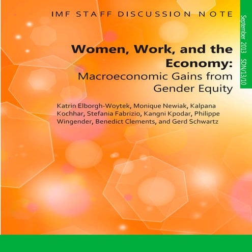 Women, Work, and the Economy | PDF