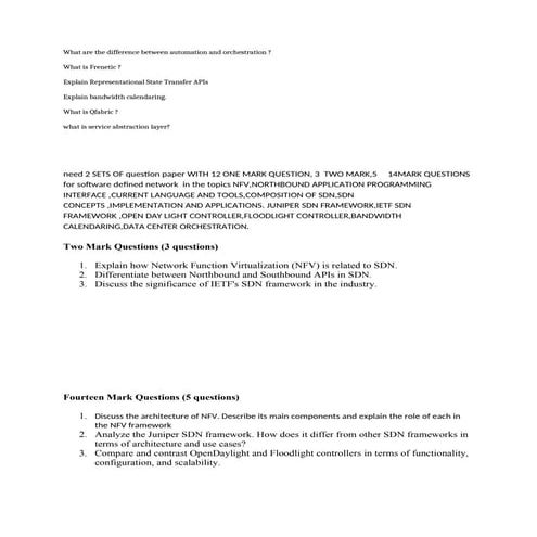 SDNQP iat3 ans key.docxsoftware defined netorks question bank | DOCX