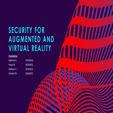 Security For Augmented and Virtual Reality(AR and VR).pdf