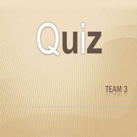 Sdp quiz. | PPTX