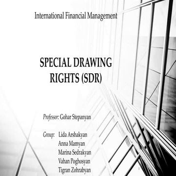 Special Drawing Rights | PPTX