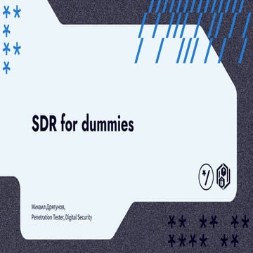 SDR for dummies SPbCTF x Yandex.pptx.pdf