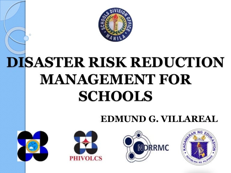 SDRRM for teachers 1 by EDMUND G. VILLAREAL