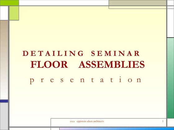 Types of ground floors | PPT