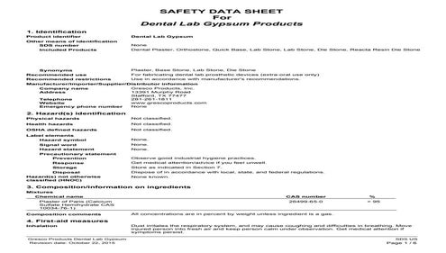 Dynasolve CU-6 Material Safety Data Sheet (MSDS) Documents, 48% OFF