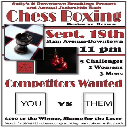 SDSU Chess Boxing Poster | PDF