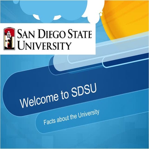 Sdsu Facts | PPT | Undergraduate Education | College Education