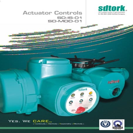 Sdtork actuator controls_catlogue | PDF