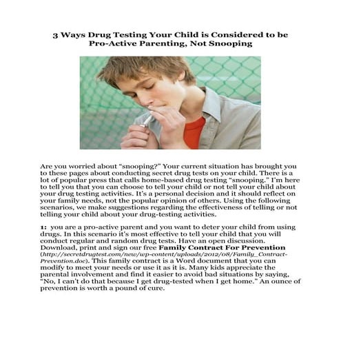 Teenage Prescription Drug Abuse: What Parents Should Know | PPT
