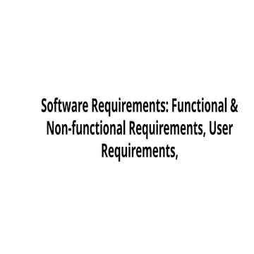 Software Engineering subject power point | PPTX