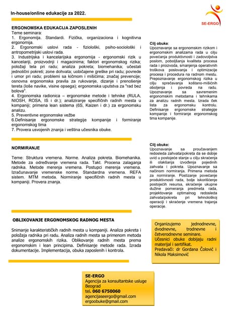 Studija rada u odevnoj industriji | PDF